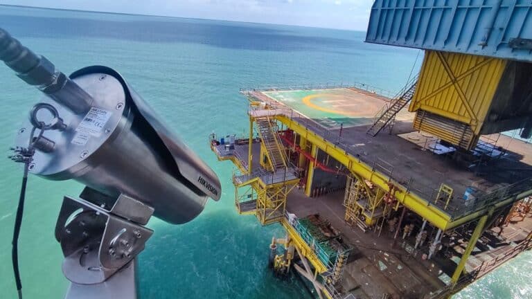 Hikvision cameras supplied to oil drilling platform