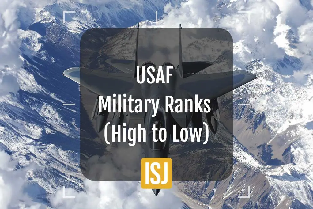 USAF Military Ranks (High to Low)
